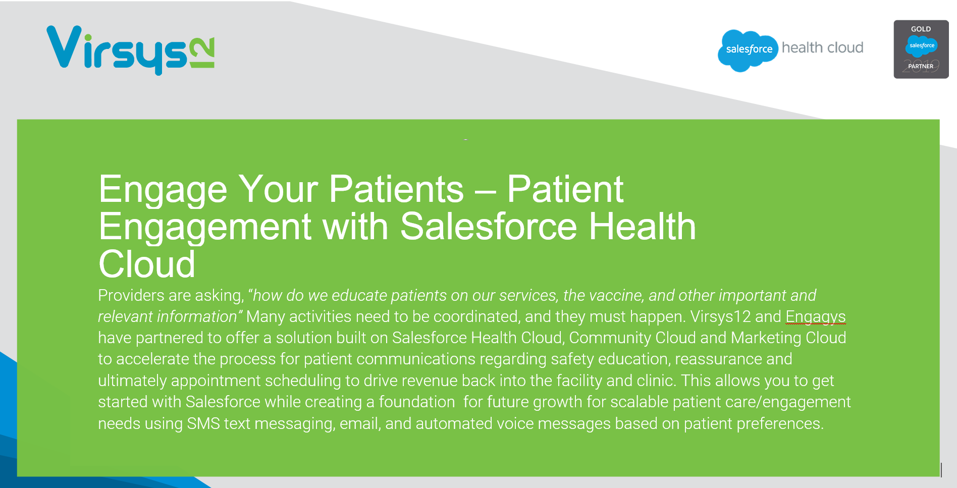 Provider Engagement | Virsys12 Nashville